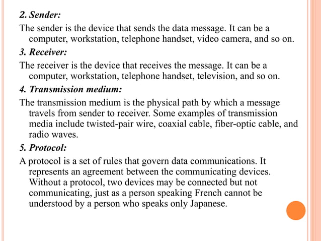 Computer Network Unit 1 Complete Notespptx Computer Networking Computing