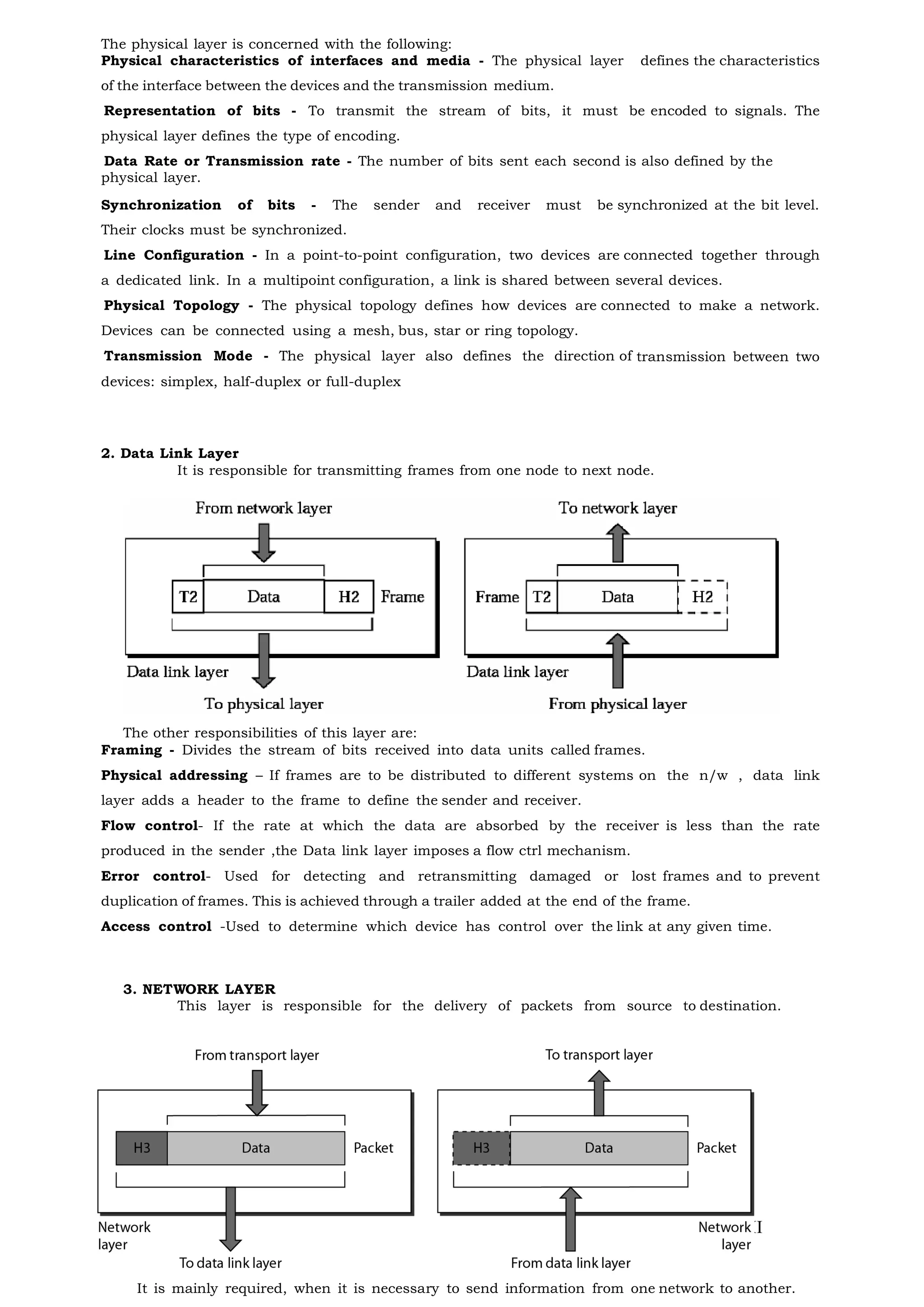 Computer network unit 1 notes | PDF