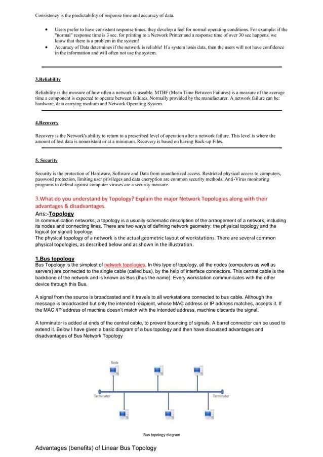 Computer network unit 1 notes | PDF