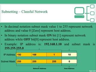 NAT and Subnetting | PPTX | Computer Networking | Computing
