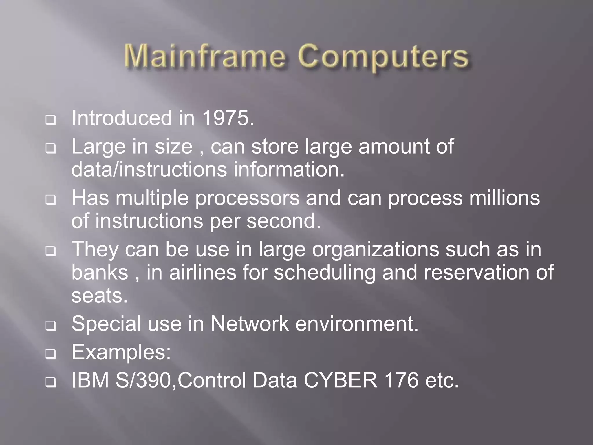 Types of digital computers | PPT