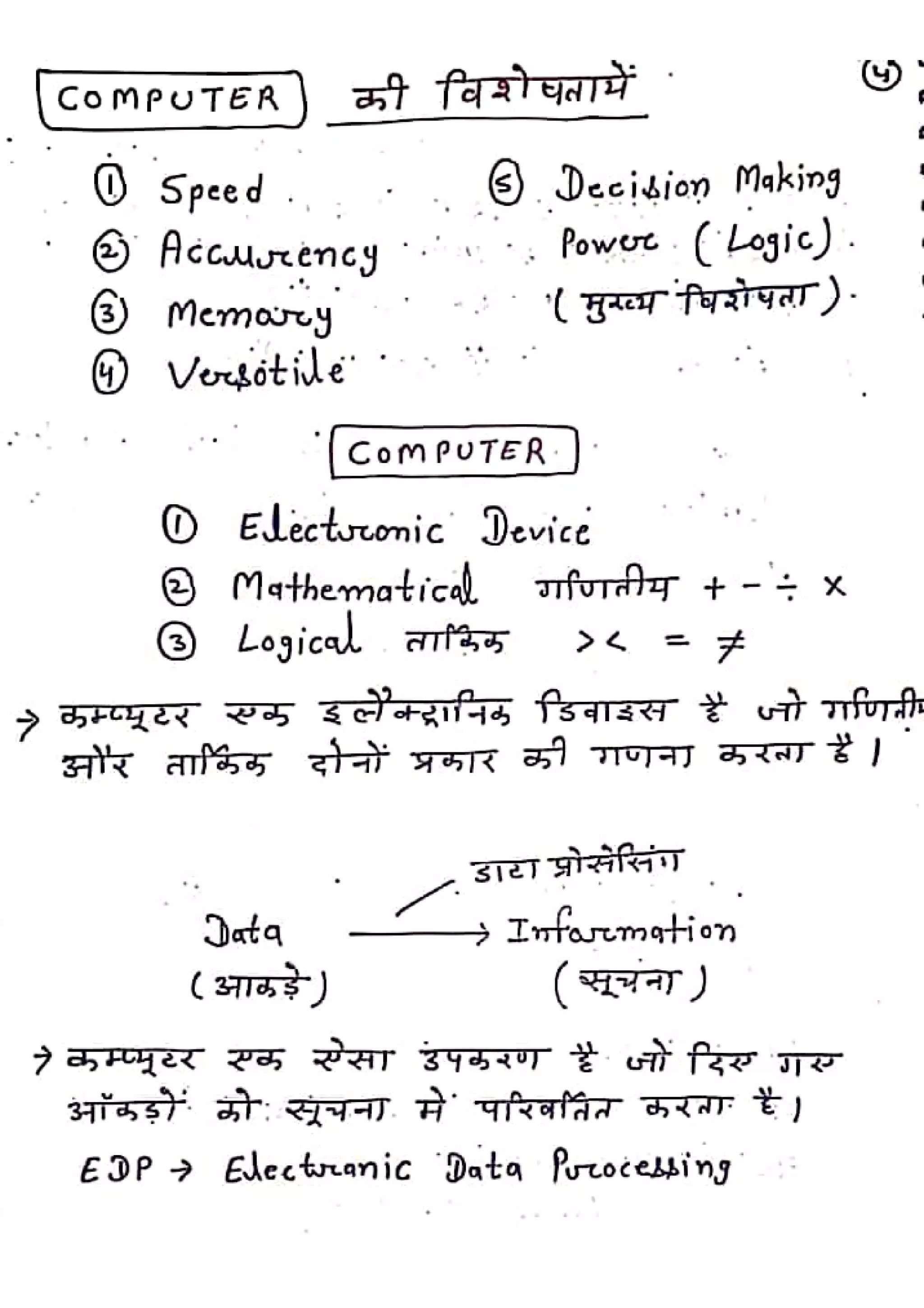 Computer notes | PDF