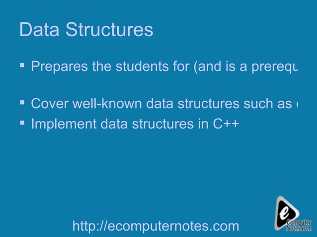 Computer notes - data structures | PPT