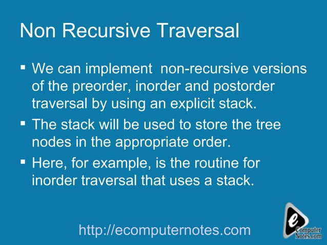 Computer Notes Recursive Ppt