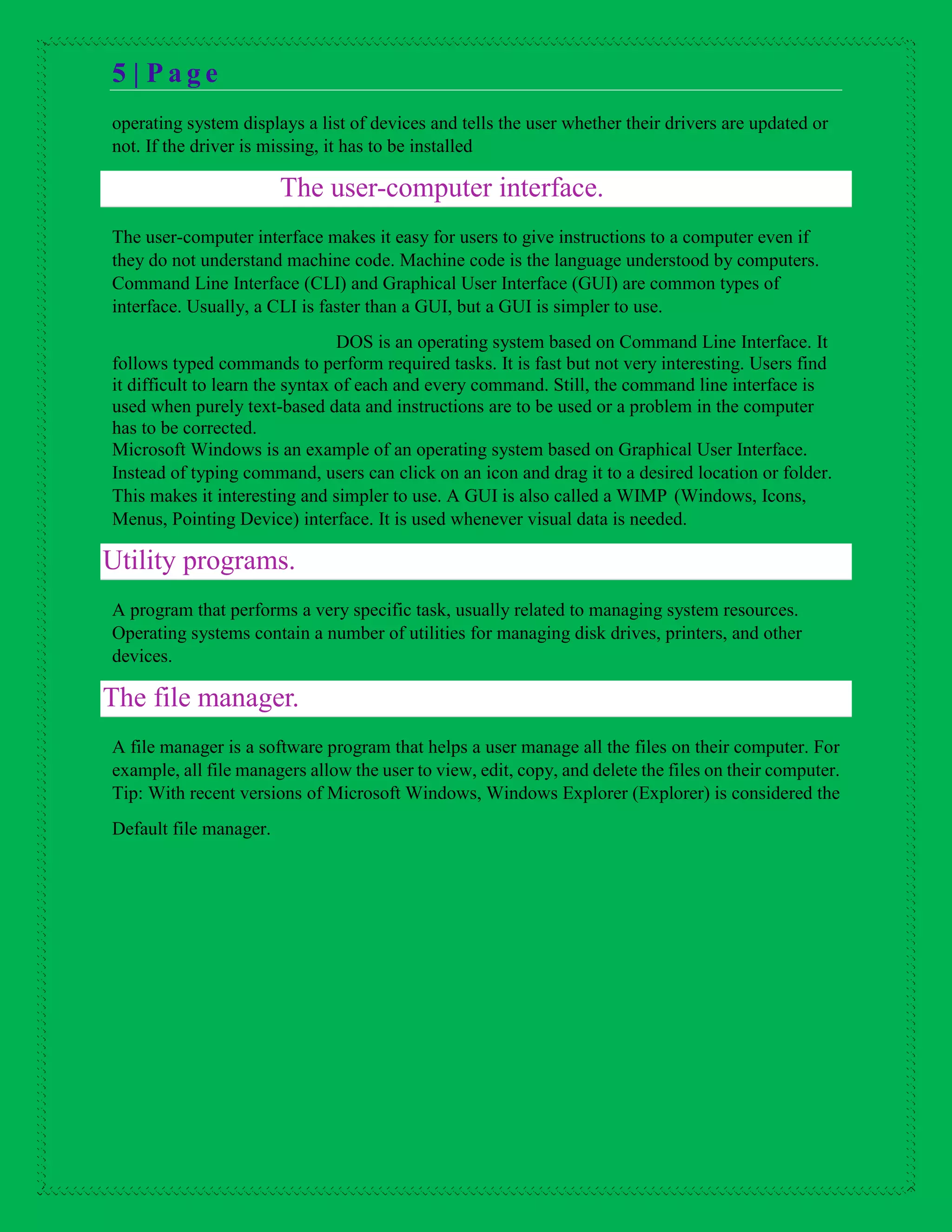 Computer Notes | PDF