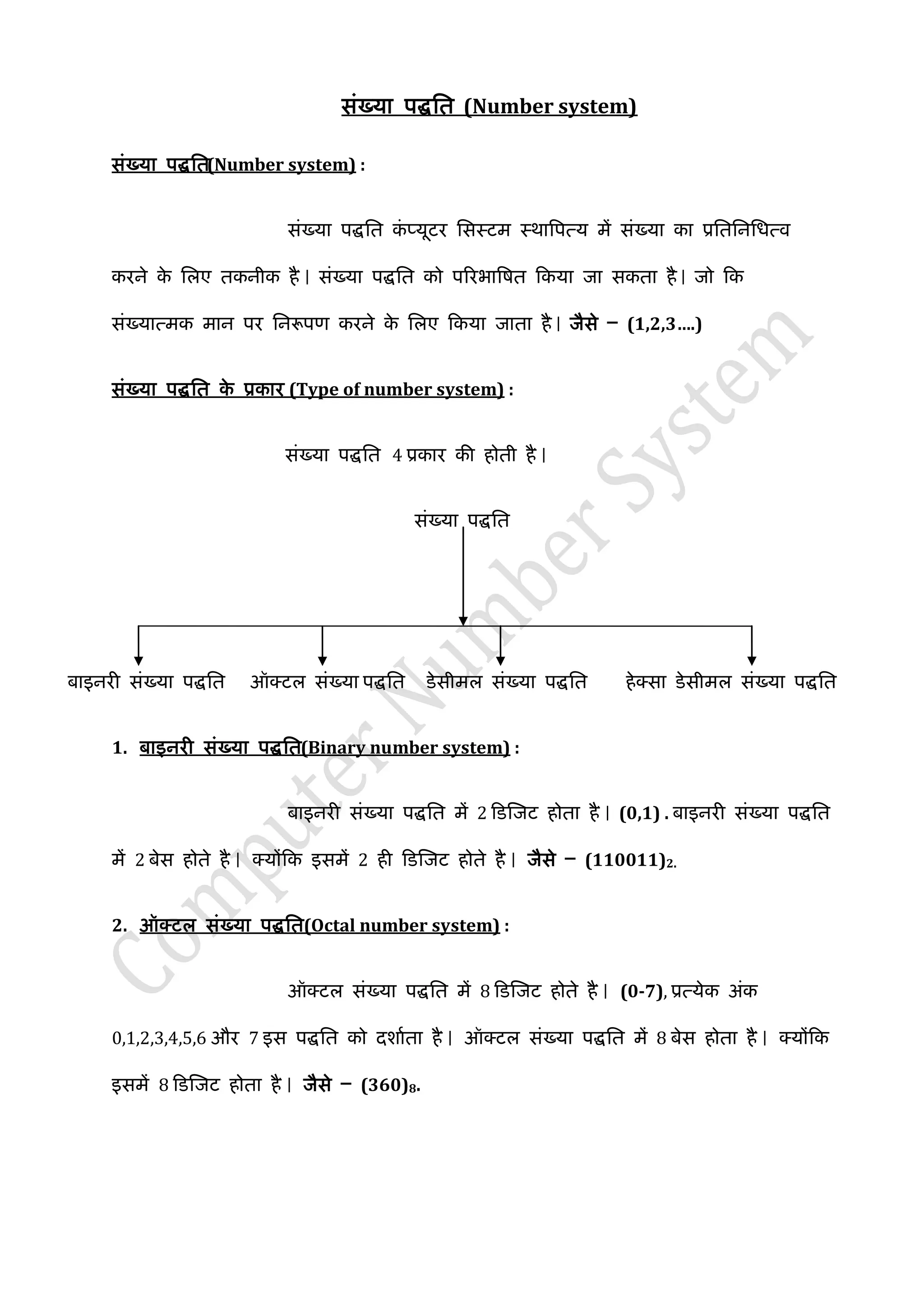 Computer number system | PDF