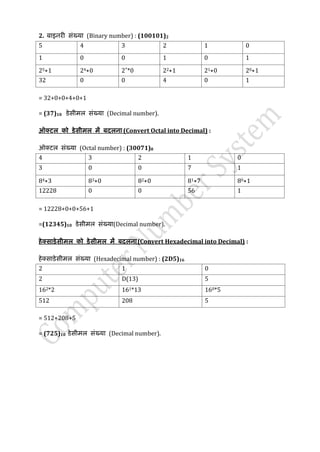 Computer number system | PDF