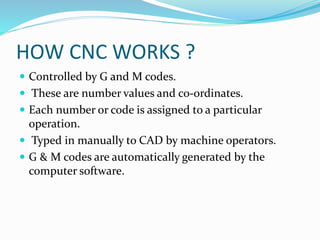 Computer numerical control ( CNC ) | PPT