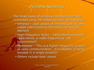 Computer NW Security - Kizza - ch01 (1).ppt | Computer Networking | Computing