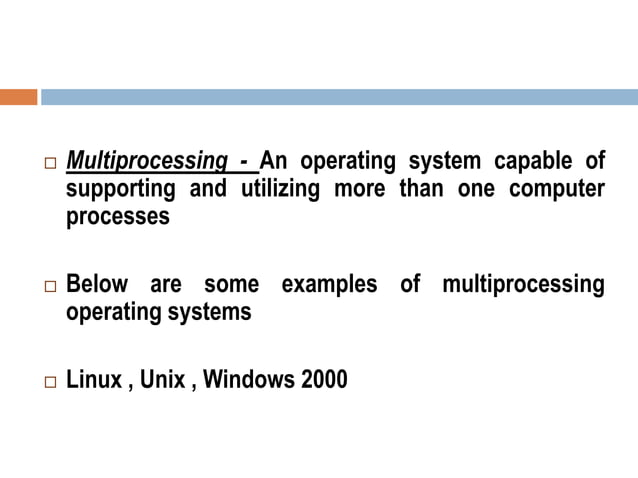 Computer operating system | PPT