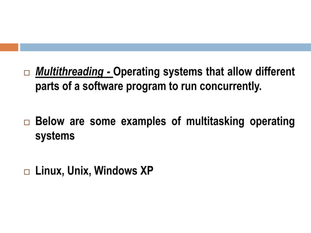 Computer operating system | PPT