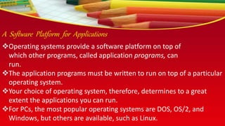 Computer operating system | PPTX | Operating Systems | Computer ...