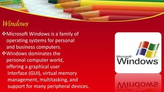 Computer operating system | PPTX
