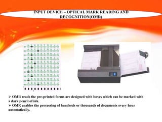 Input and Output Devices - R.D.Sivakumar | PPTX