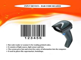 Input and Output Devices - R.D.Sivakumar | PPTX