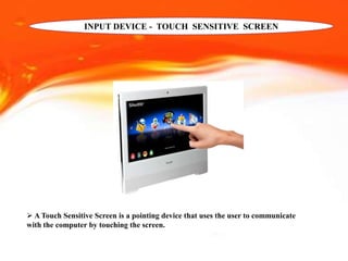 Input and Output Devices - R.D.Sivakumar | PPTX