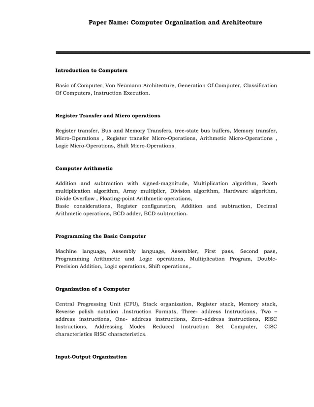 Computer organisation -morris mano | PDF | Programming Languages | Computing