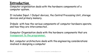 Computer organisation ppt | PPT
