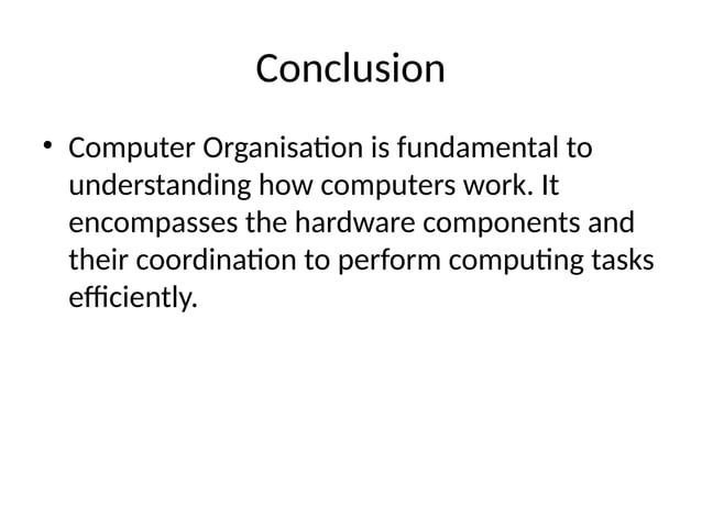 Computer_Organisation_Presentation.pptxbshjsnkkxjdnbendjjdjdnnd | PPTX