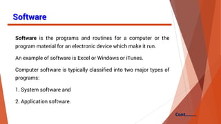 Computer Organisation | PPTX | Data Storage and Warehousing | Computing