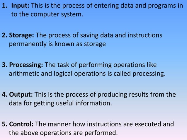 Computer organization | PPT