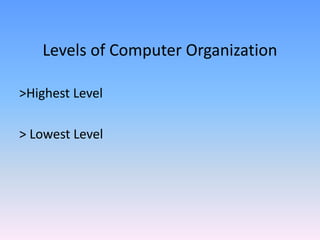 Computer organization | PPT