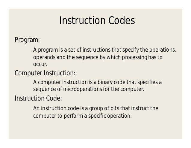 Basic Computer Organization and Design