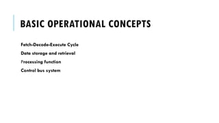 Computer Organization - Hardware and Software | PPTX