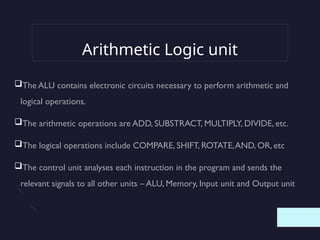 COMPUTER ORGANIZATION for beginner and a | PPTX