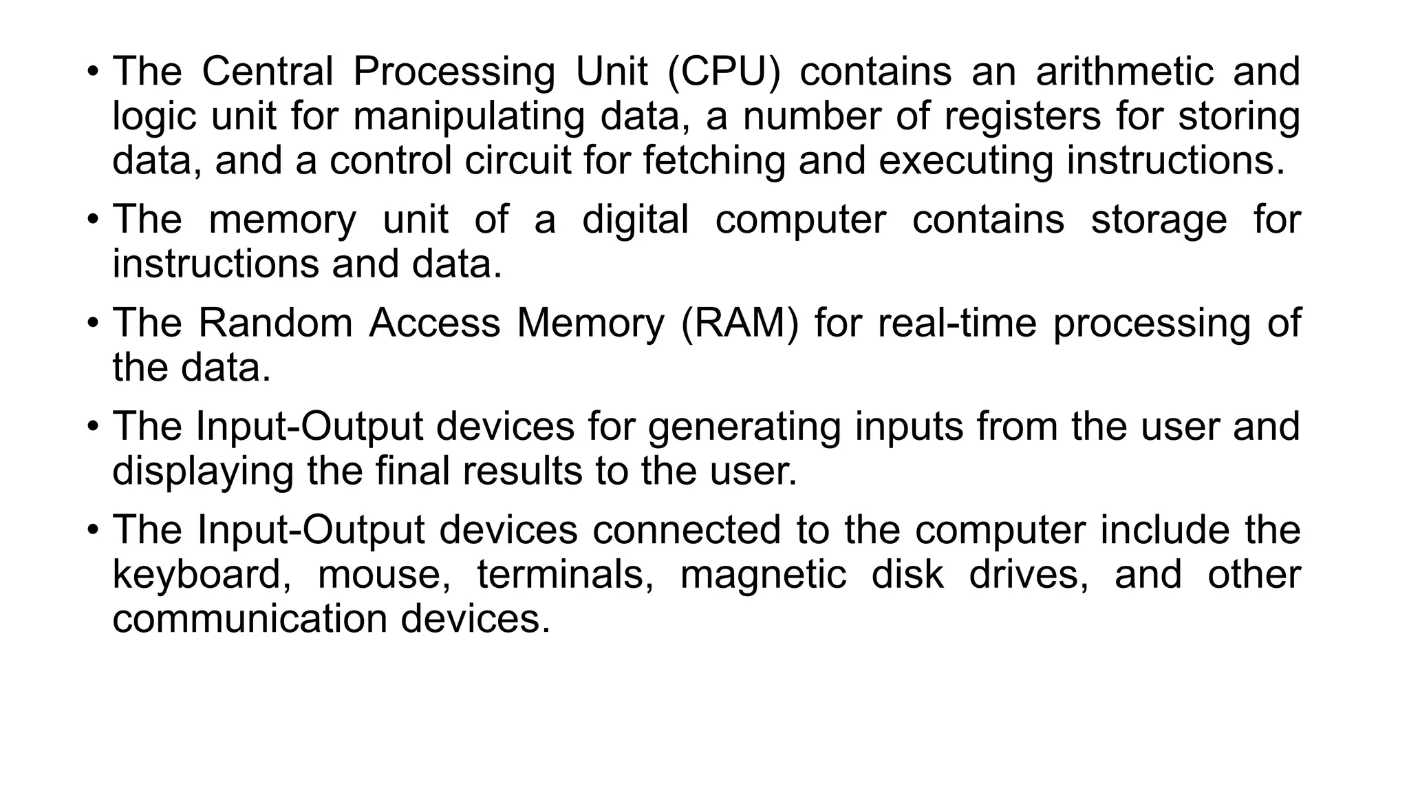 Computer Organization And Architecture Pptx