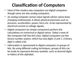 Comprehensive Fundamentals and History of Computer Systems | PPTX