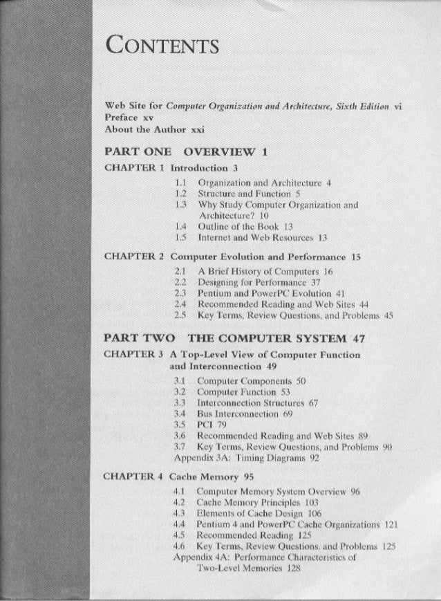 Computer organization and architecture 6e by william stalli | PDF