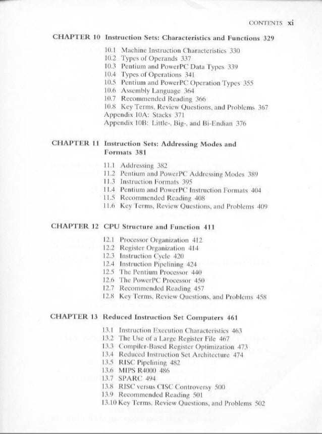 Computer organization and architecture 6e by william stalli | PDF