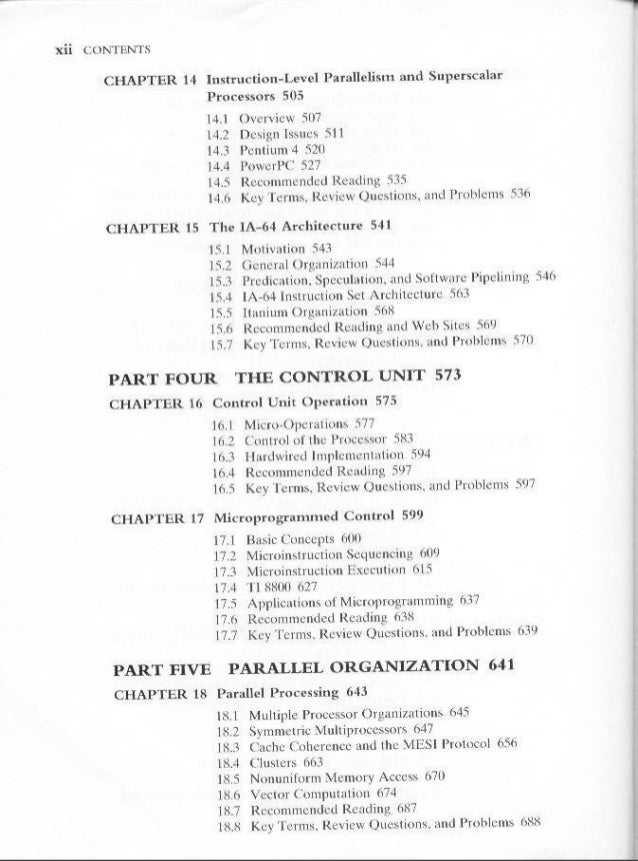 Computer organization and architecture 6e by william stalli | PDF