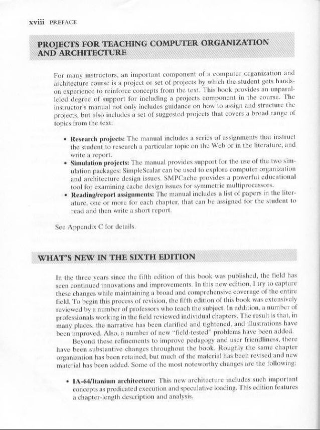 Computer organization and architecture 6e by william stalli | PDF