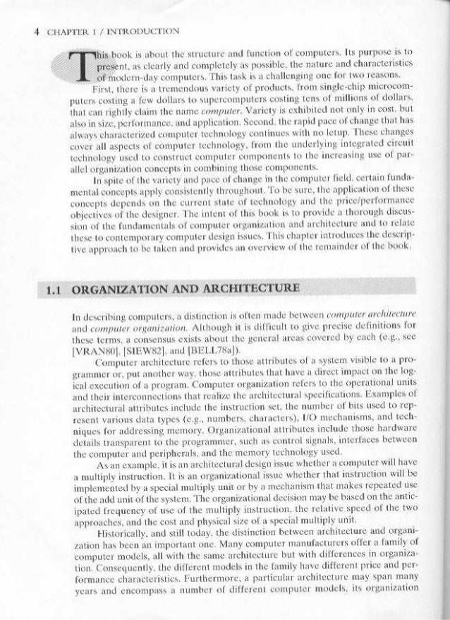 Computer organization and architecture 6e by william stalli | PDF