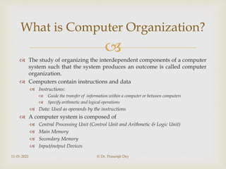 Computer organization basics and number systems | PPTX