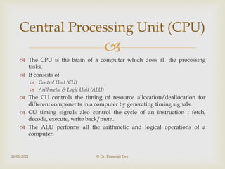 Computer organization basics and number systems | PPTX