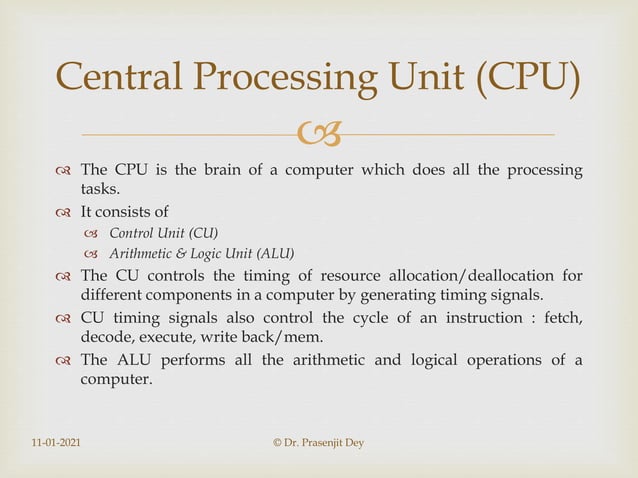 Computer Organization Basics And Number Systems Pptx Data Storage