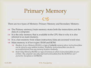 Computer organization basics and number systems | PPTX