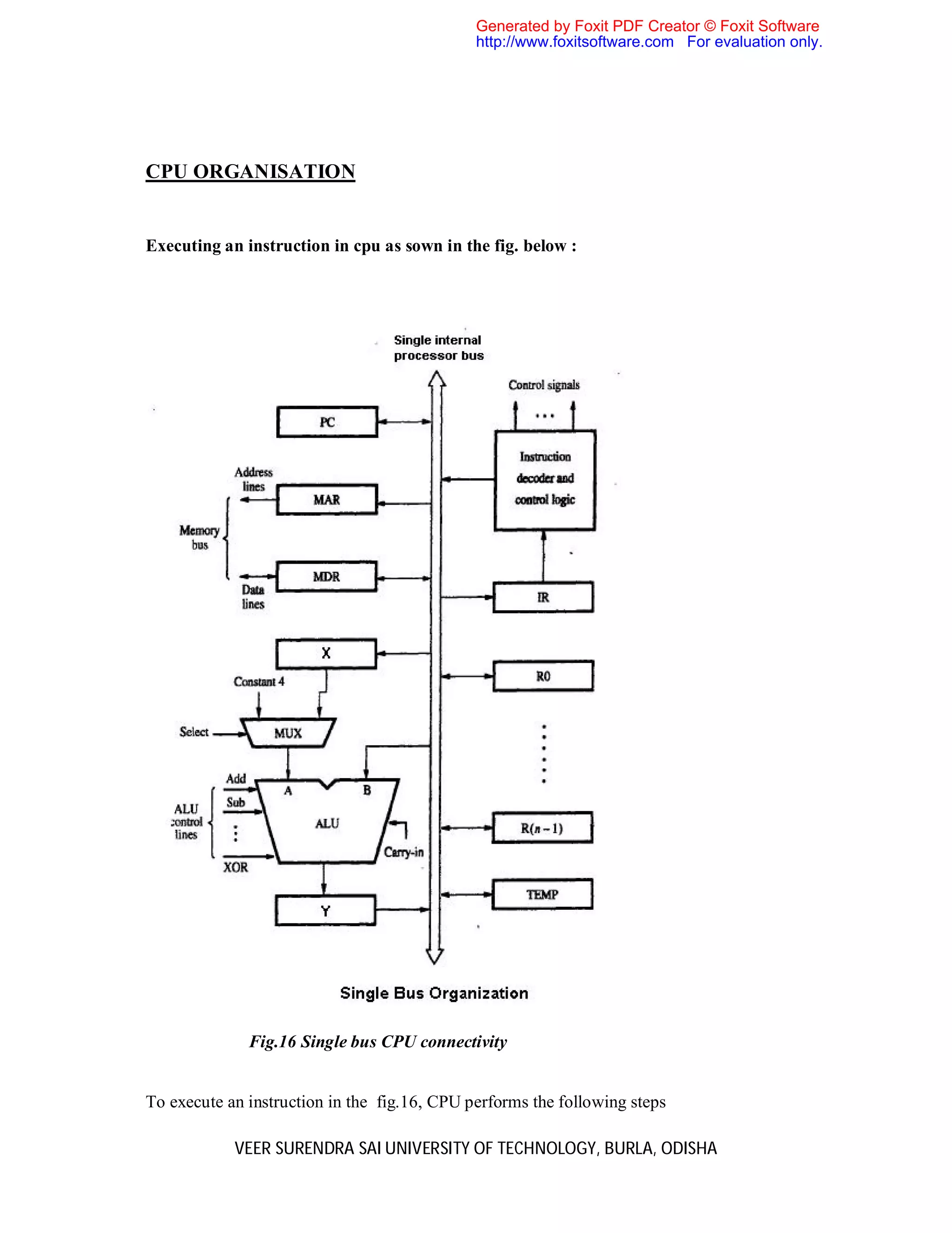 Computer Organization Lecture Notes | PDF