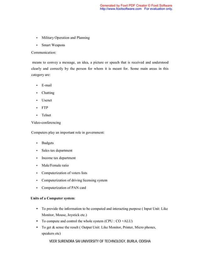 Computer Organization Lecture Notes Pdf Computing Technology And Computing