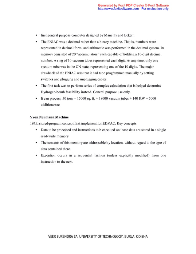 Computer Organization Lecture Notes Pdf Computing Technology And Computing