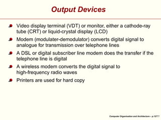 Computer organuzaton & architecture | PPT