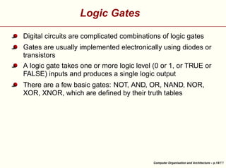 Computer organuzaton & architecture | PPT