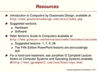 Computer organuzaton & architecture | PPT
