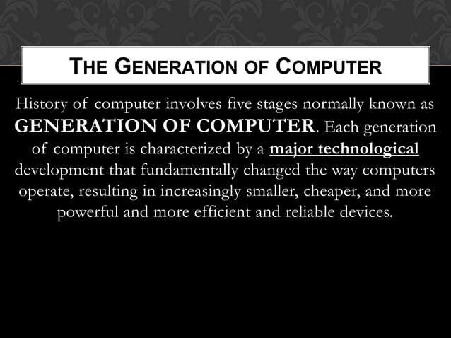 Computer orientation & packages | PPT