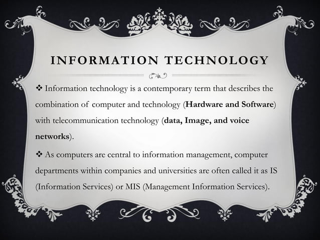 Computer orientation & packages | PPT