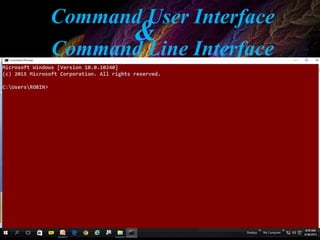 Operating System's Concept, Working, Types, Part, and Many More | PPT