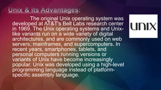 Computer Operating System | PPT